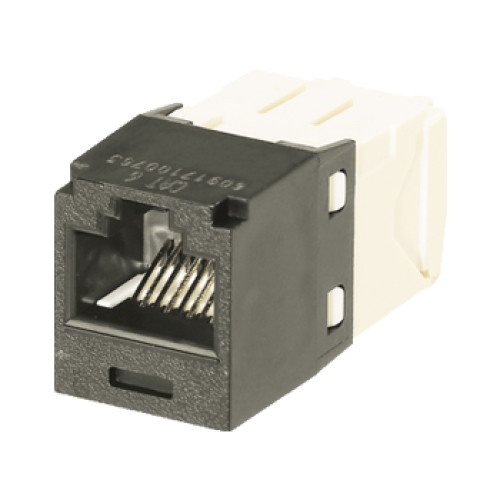 Panduit CJ688TGBL UTP6 Zwart (toolless) - Goedkoper Met Schakelmateriaal