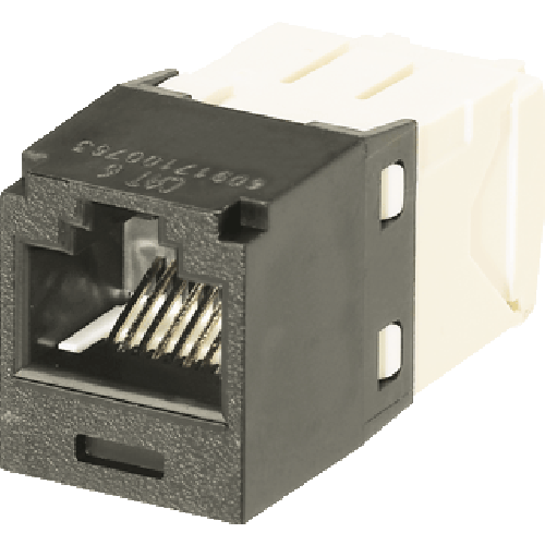 Panduit CJ688TGBL UTP6 Zwart (toolless) - Goedkoper Met Schakelmateriaal